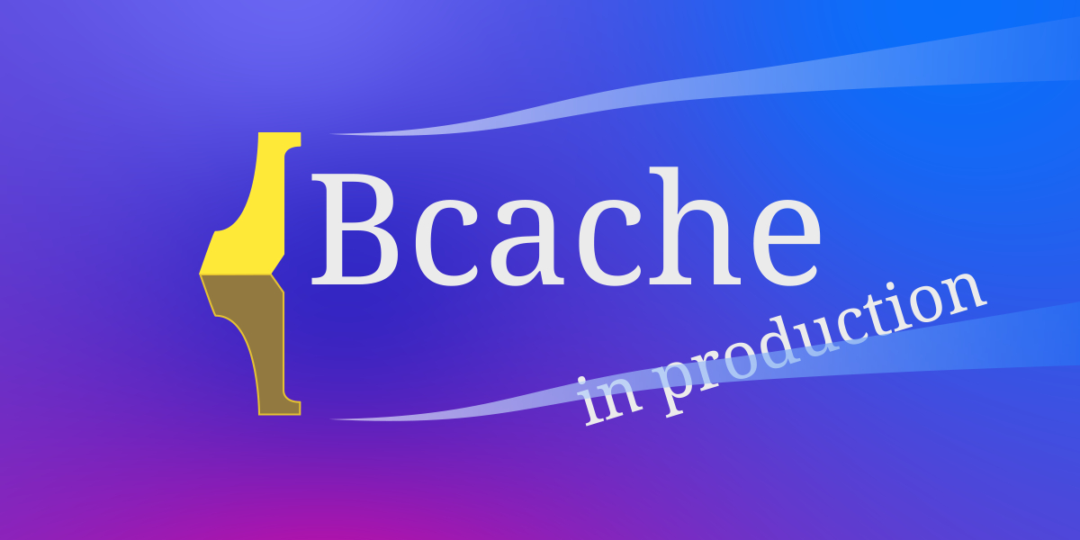 Bcache: в прод!